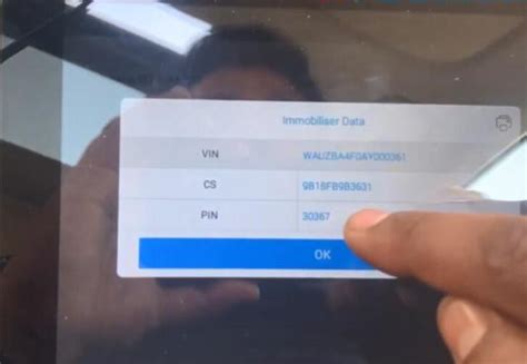 Audi A ID E Ignition Key Programming Done By Xtool X Pad Pro OBD LTD BLOG