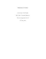 BUS 3302 Consumer Behavior Written Assignment Unit 6 Docx Dimensions