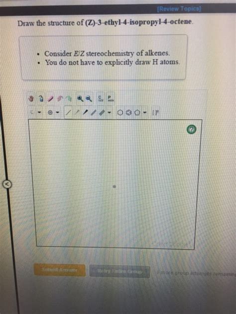 Solved Review Topics Draw The Structure Of Chegg