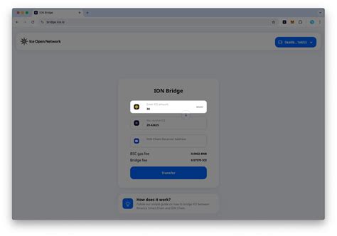 How To Bridge ICE To The ION Blockchain