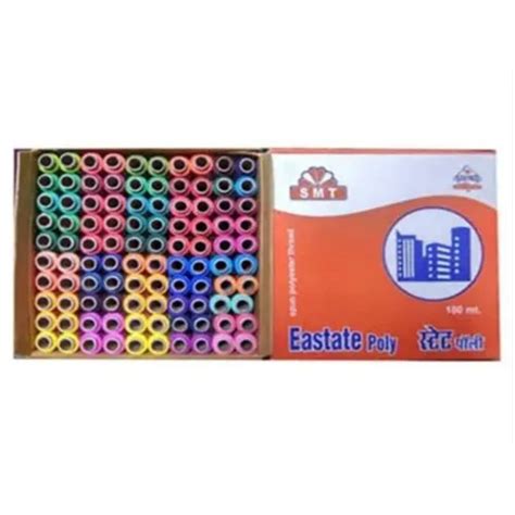 Eastate Poly Spun Polyester Thread Attributes Light In Weight At