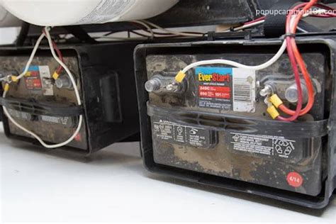 Pop Up Camper Battery Tent Trailer Battery Install Guide