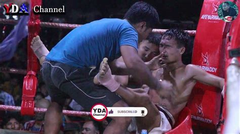 ကော့သိုက်တူးကျောင်း လော်ရီကျေးရွာ ကော့ကရိတ်မြိုနယ် ရိုးရာလက်ဝှေ့ပွဲ Myanmar Lethwei Youtube