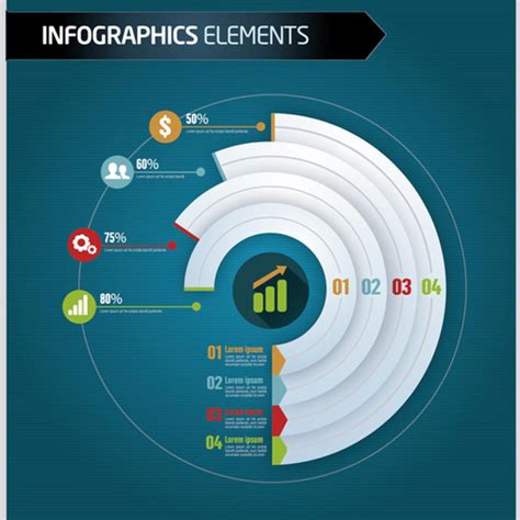 Premium Vector Business Infographics With Charts And