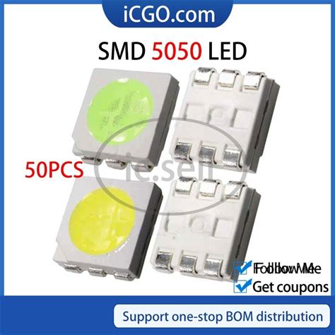 Pcs White Warm White Blue Green RED YELLOW ICE BLUE PURPLE PINIK SMD SMT LED PLCC