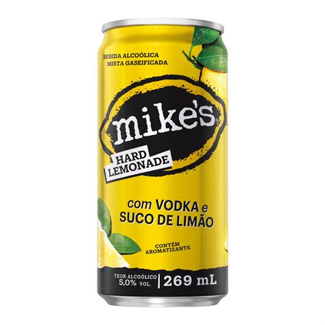 Drink Pronto Mikes Ice Limão 269ml Lata Preço Rappi