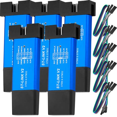 St Link V2 Mini Simulator Download Programmer Stm8 6 Stm32 Compatible With Arduino