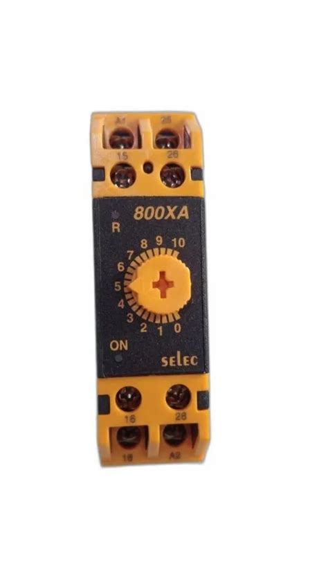 Selec Model Name Number 800XA Electronic On Delay Timer For Industrial 23 At 3400 Piece