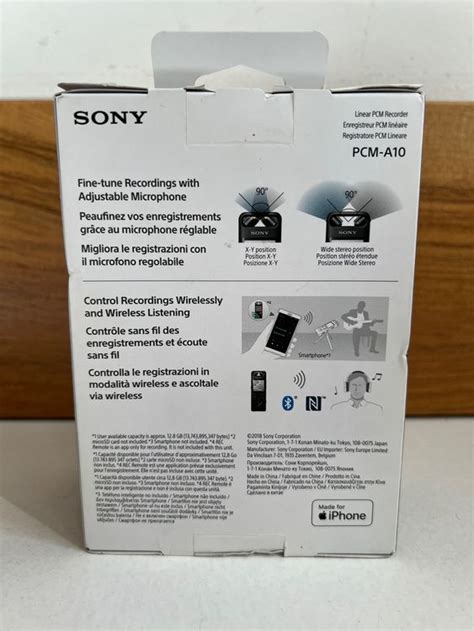 Sony Pcm A10 Linear Pcm Recorder Kaufen Auf Ricardo