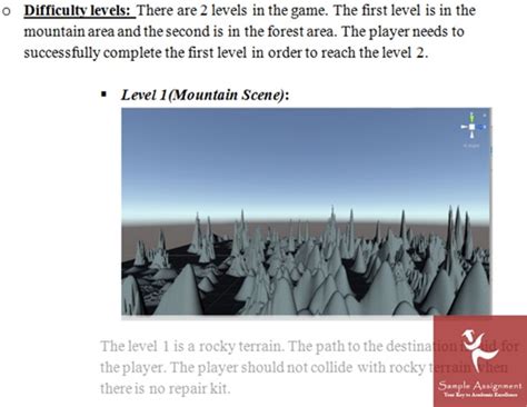 Unity 3d Assignment Help Provider 1999982 Solutions Delivered