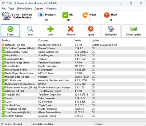 Software Update Sumo 5 17 6 Computer Downloads Tweakers