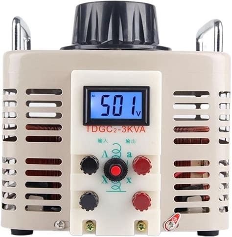 Variac 220v Single Phase Voltage Regulator Ac Step Up Power Supply