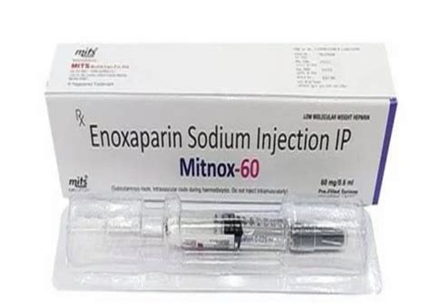Enoxaparin Injection 40mg At ₹ 1100vial Enoxaparin Injection In