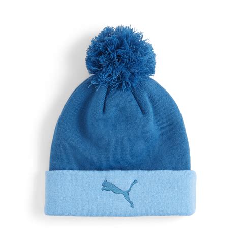 Manchester City Fan Pom Beanie Official Man City Store