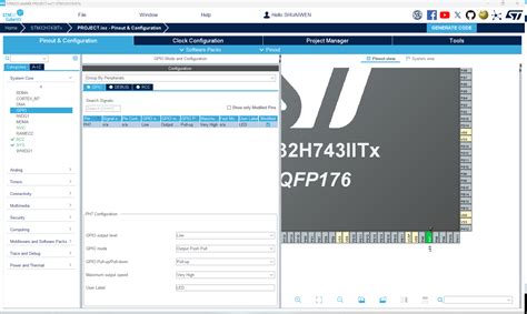 发光二极管 Mcunodestm32