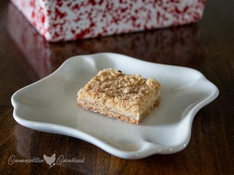 Crunchy Creamy Lemon Crumbles Cosmopolitan Cornbread