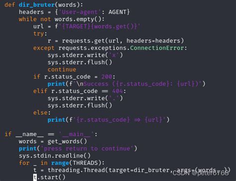 Py黑帽子学习笔记web攻击python黑帽子 笔记 Csdn博客