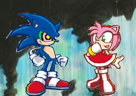 Battle Amy Hypnotized Sonic By Sonicnagaclub On Deviantart