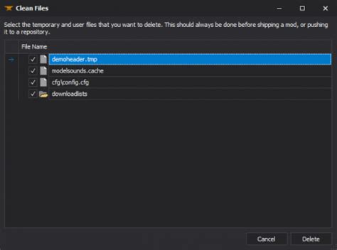 Clean Files Valve Developer Community