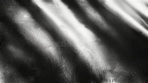 Abstract Black And White Image Of Light And Shadow Patterns On A