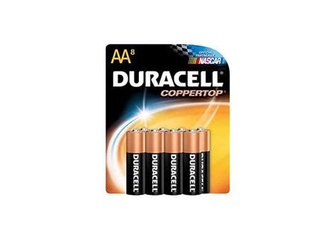 Duracell Coppertop Mn1500 Battery 8 X Aa Type Alkaline Mn1500b8z