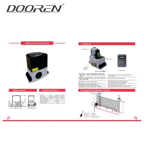 China Solar Powered Auto Sliding Gate Motor Suppliers Manufacturers Factory Wholesale Price