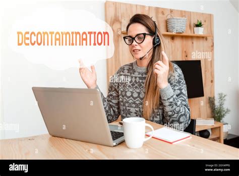 Inspiration Showing Sign Decontamination Business Approach