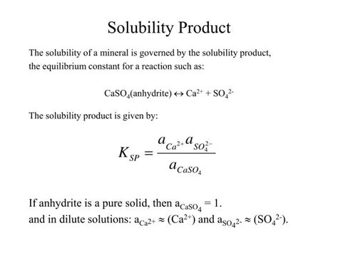 Ppt Solubility Product Powerpoint Presentation Free Download Id