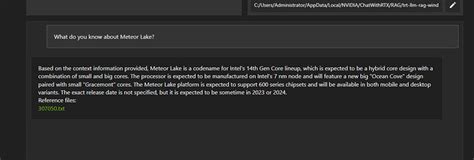 Chat With NVIDIA RTX Tech Demo Review Using Chat With RTX TechPowerUp