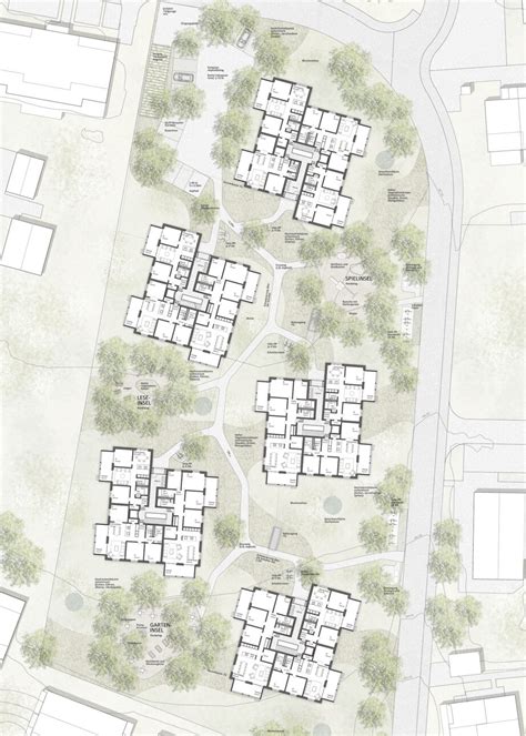 Wohnüberbauung Eichwisstrasse Hombrechtikon Dahinden Heim Partner Architekten