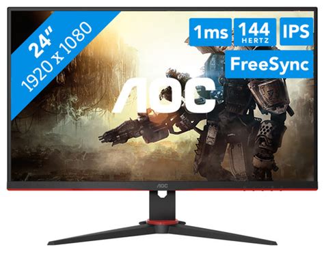 AOC 24G2AE/BK - Coolblue - Before 23:59, delivered tomorrow