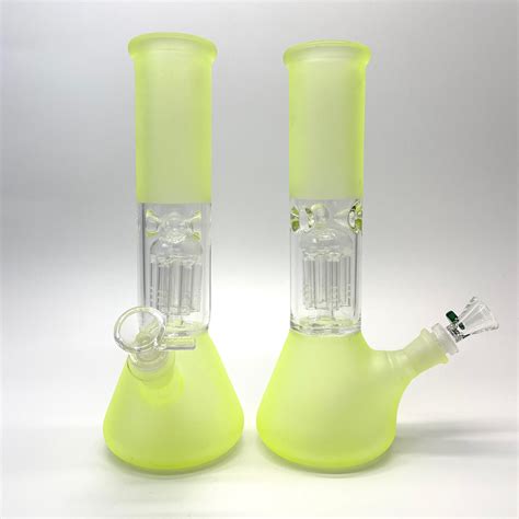 Weedo Medium Glass Bong See Through Filter Beaker Bong 27cm Bongsmart Australia