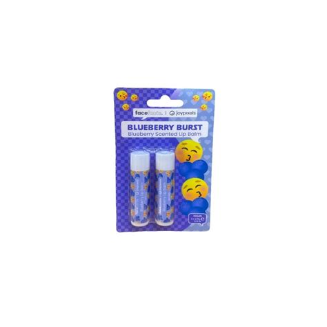 Face Facts Joypixels Lip Balm Blueberry 2x425gr