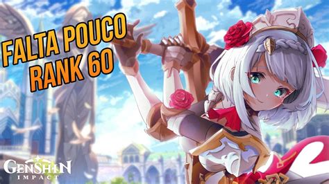 Genshin Impact Missão Lendária Quase Rank 60 Youtube