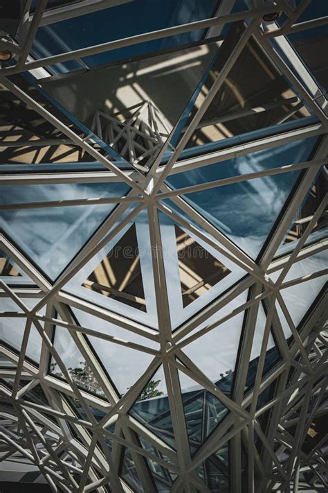 Metal And Glass Structure Editorial Stock Image Image Of Glass 324525009