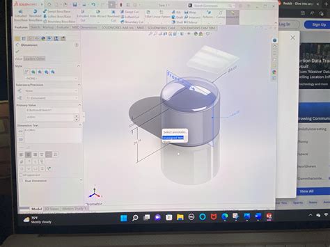 My Annotations Wont Oreint At All Please Help Rsolidworks