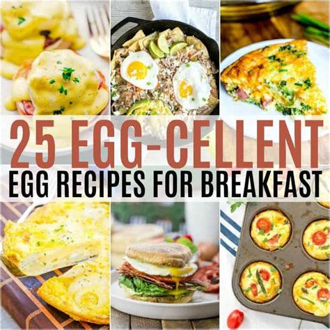 25 Egg Cellent Egg Recipes For Breakfast ⋆ Real Housemoms