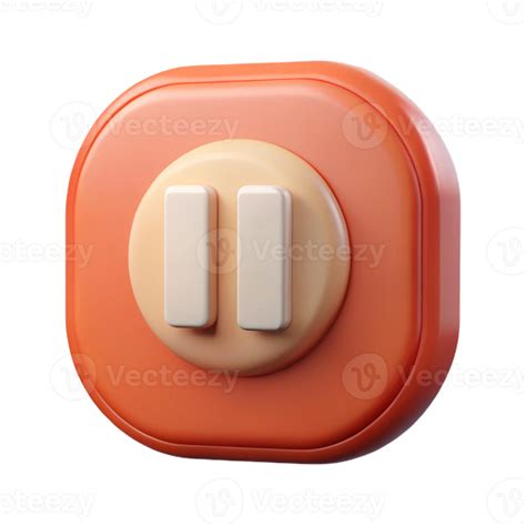 Exemplary Gothic Pictogram Of A Pause Button Flat Color Crisp Edges Single Weight Stroke