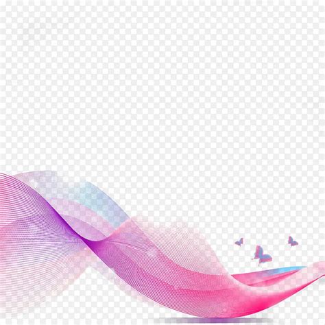 粉色曲线ppt抽象素材png图片素材下载 图片编号8451176 Png素材网