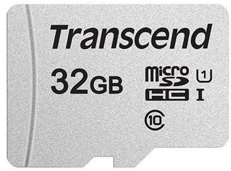 Карта памяти MicroSDHC 32GB UHS-I Class 10 Transcend 300S (TS32GUSD300S ...