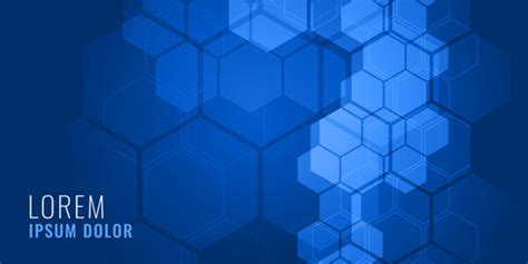Blue Abstract Techno Background Royalty Free Vector Image