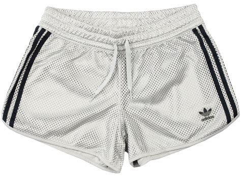 Adidas Mesh Shorts In Grey Oneness Boutique