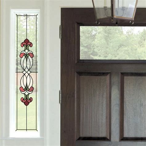 Inhome Red Hanover Static Stained Glass Decal Hot Sale Rugs Shop