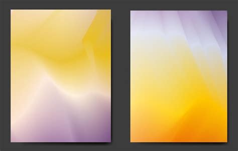 Premium Photo Two Colorful Gradient Backgrounds