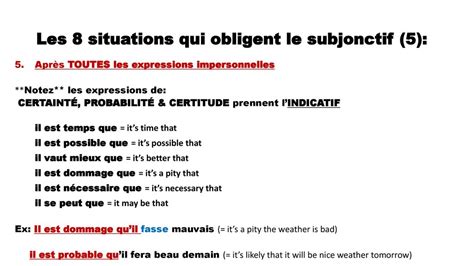 Le SUBJONCTIF ppt télécharger