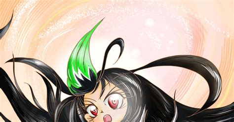 モンハン擬人化 戸惑いながら振り向いて モンハン擬人化小説用挿絵 柳花 翠蝶のイラスト Pixiv