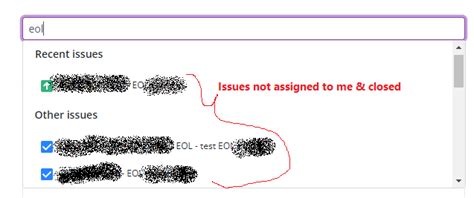 Add Worklog Shows Issues That Are Not Of Interest Jira Assistant