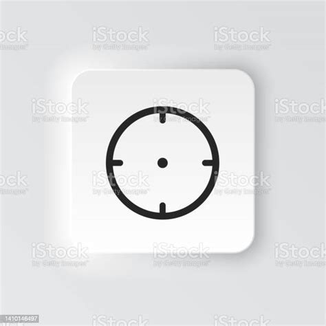 사각형 버튼 아이콘 Spyhole 단추 배너 동형 스타일에 응용 프로그램 일러스트레이션을 위한 사각형 배지 인터페이스 감시에