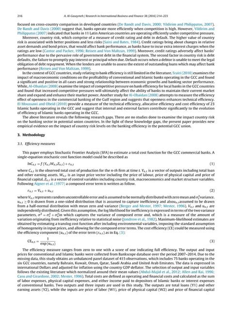 Bank Efficiency Determinants Pdf