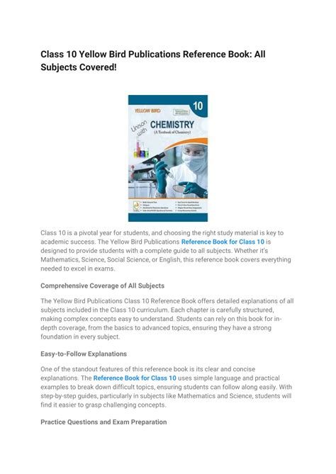 Ppt Reference Book For Class 10 Powerpoint Presentation Free Download Id13838110